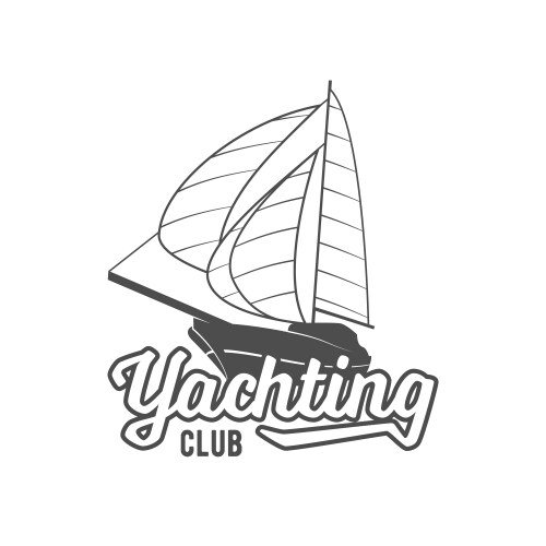 Badminton silhouette club logo Royalty Free Vector Image Badminton silhouette club logo Royalty Free Vector Image