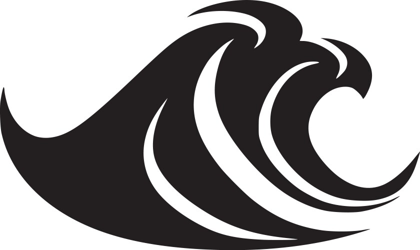 Ocean Waves Black and White Vector Images (over 58,000)