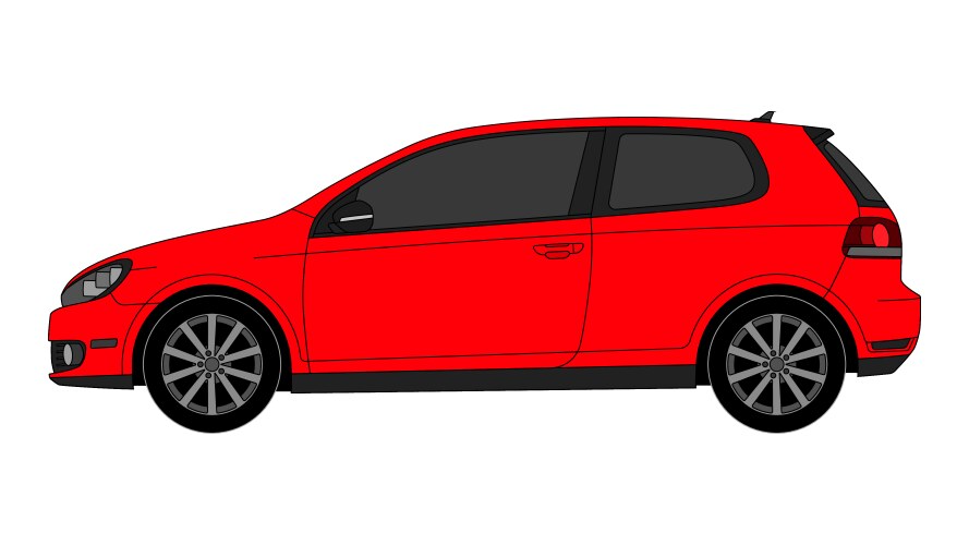 Volkswagen Golf Vector Images (over 190)