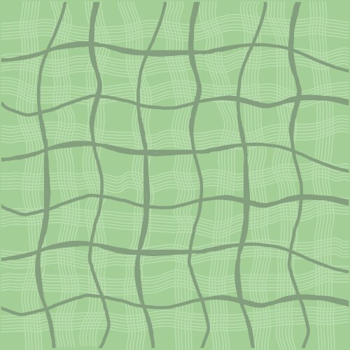 Hand drawn cute checkered pattern doodle Vector Image