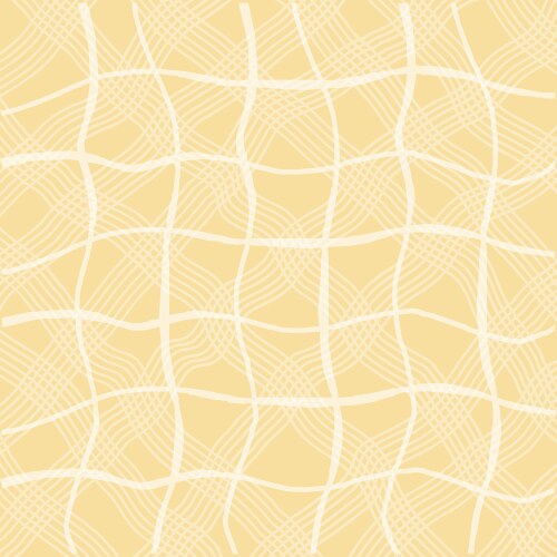 Hand drawn cute checkered pattern doodle Vector Image
