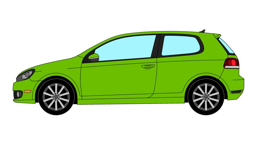 Volkswagen Golf Vector Images (over 190)