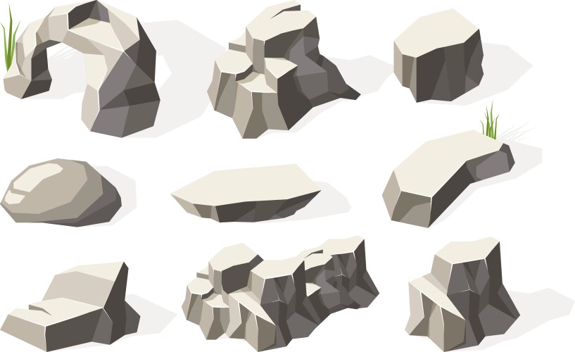 Rock Icon Broken Vector Images (over 1,800)