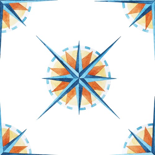 Wind rose sign Royalty Free Vector Image - VectorStock