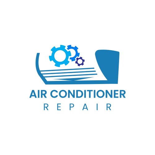 Air conditioner repair logo Vector Images & Graphics for Commercial Use ...