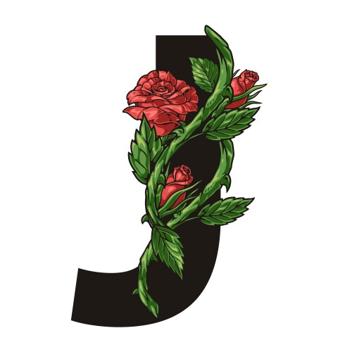 Alphabet Flower Font Vector Images (over 35,000)