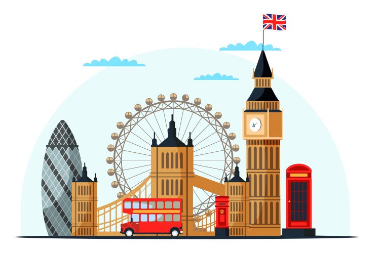 London bridge Royalty Free Vector Image - VectorStock