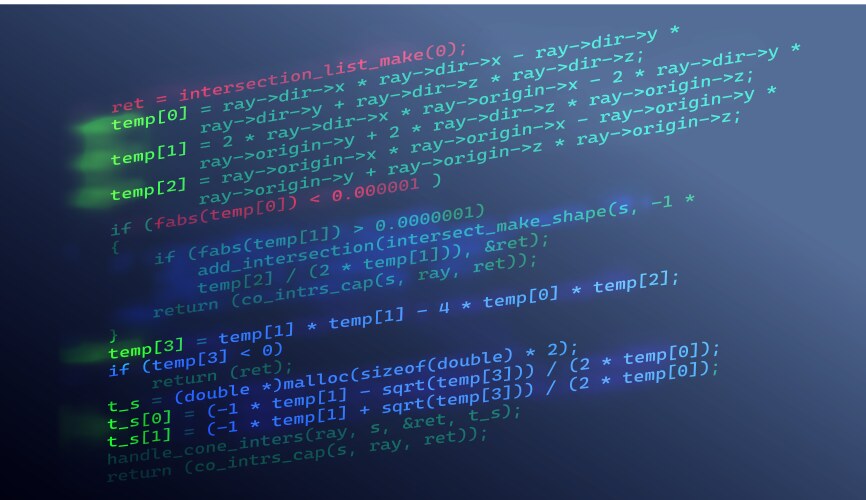 Programming and coding concept Royalty Free Vector Image