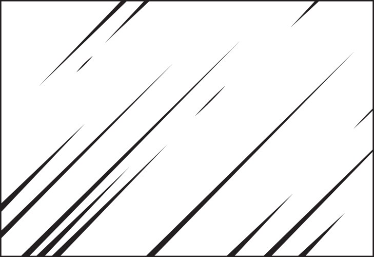 Anime and manga speed action lines Royalty Free Vector Image