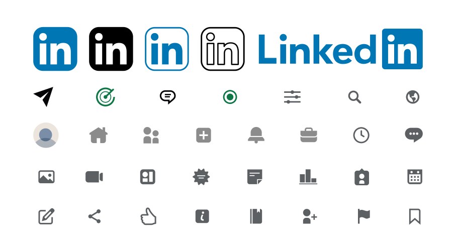 Linkedin Icon Vector Images (over 2,900)