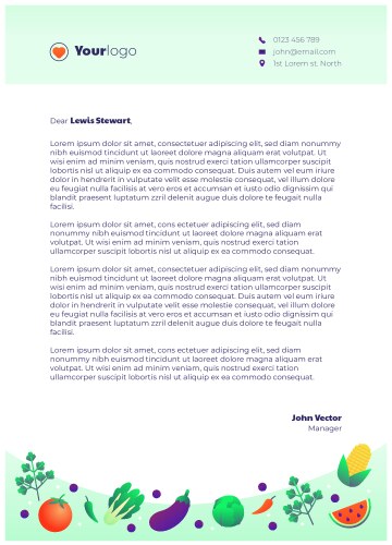 Realistic local market id card template Royalty Free Vector