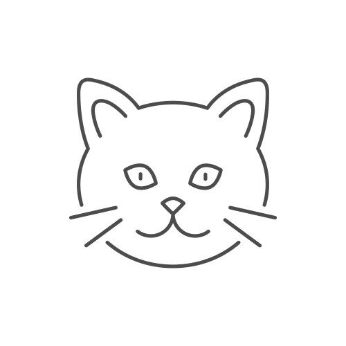 Cat Face Outline Vector Images (over 13,000)
