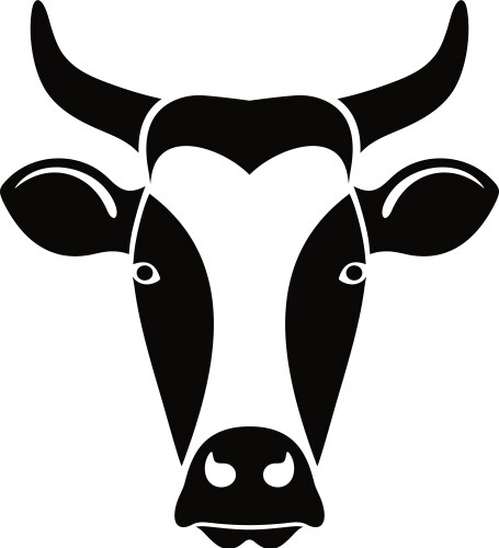 Black and white dragon head Royalty Free Vector Image