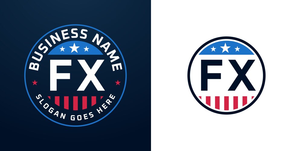 Fx logo Vector Images & Graphics for Commercial Use | VectorStock