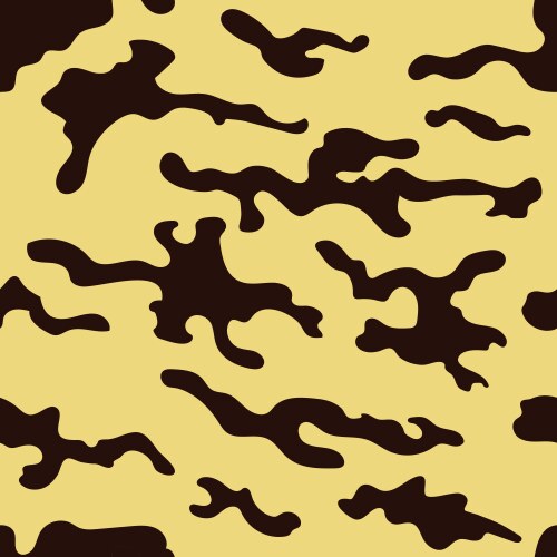 3 color desert camouflage Royalty Free Vector Image