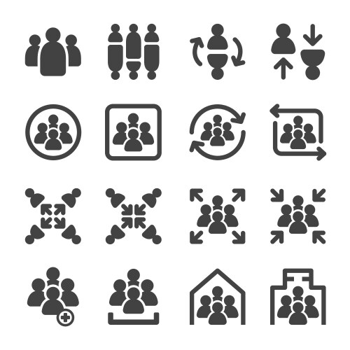 Unique person icon Royalty Free Vector Image - VectorStock