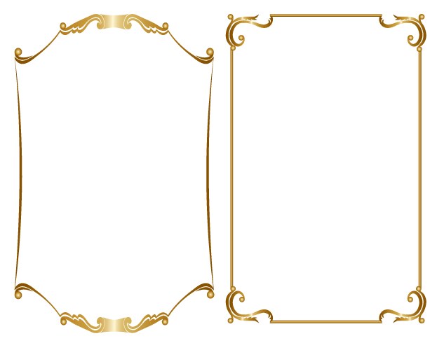Gold Frame Vector Images (over 290,000)