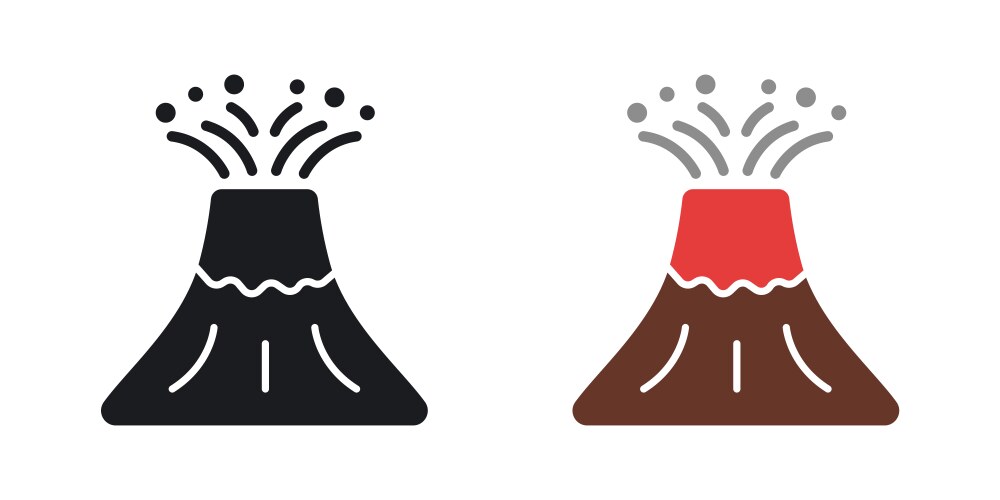 Volcano Map Symbol