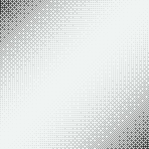 Stochastic raster halftone gradient print Vector Image
