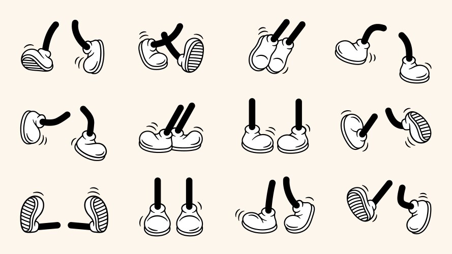 Cartoon Feet Vector Images (over 7,600)