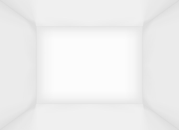 Blue empty room Royalty Free Vector Image - VectorStock