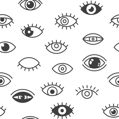 Various male eye shapes Royalty Free Vector Image