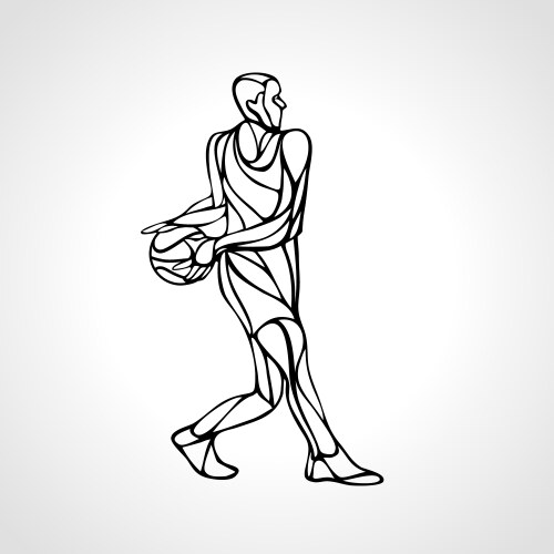 Basketball Outline Vector Images (over 15,000)