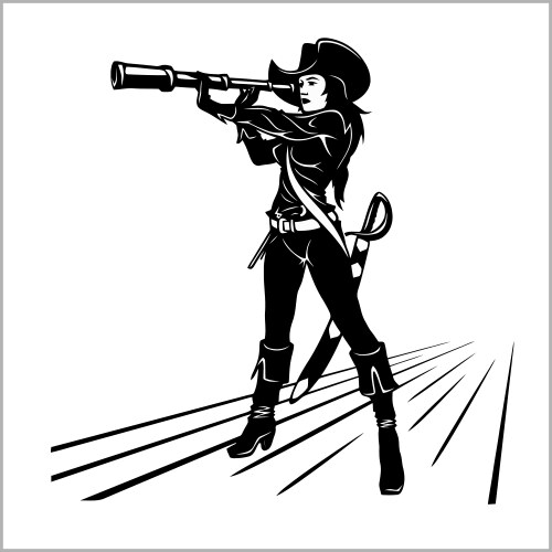 Female Pirate Vector Images (over 2,300)