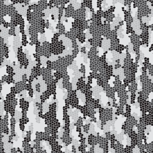 Dot camouflage seamless pattern gray Royalty Free Vector