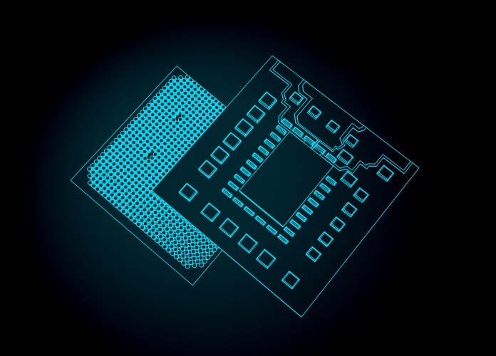 Chip Motherboard Drawing Vector Images (over 570)