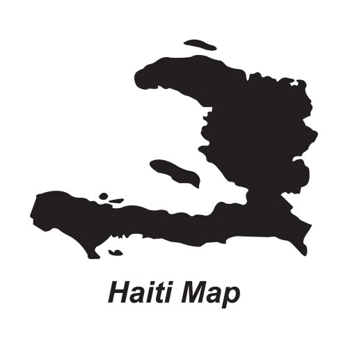 Map of haiti Royalty Free Vector Image - VectorStock