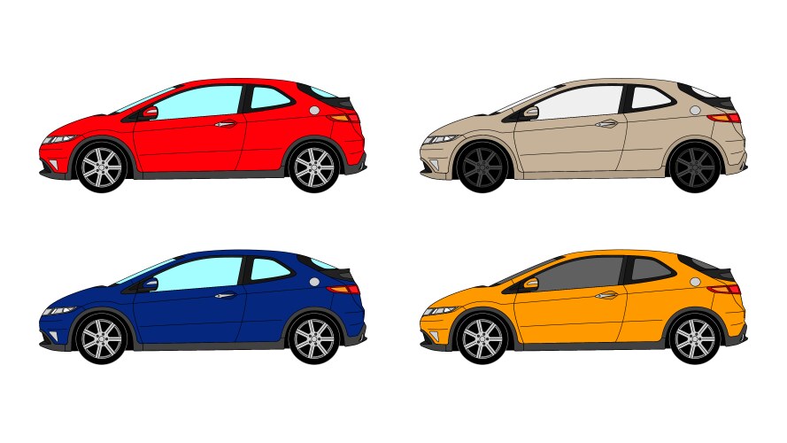 Honda Civic Vector Images (over 110)