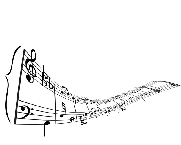Guitar music notes Royalty Free Vector Image - VectorStock