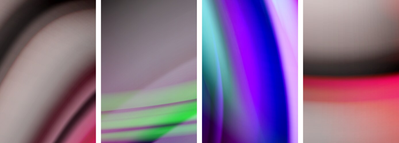 Blurred color line backgrounds Royalty Free Vector Image