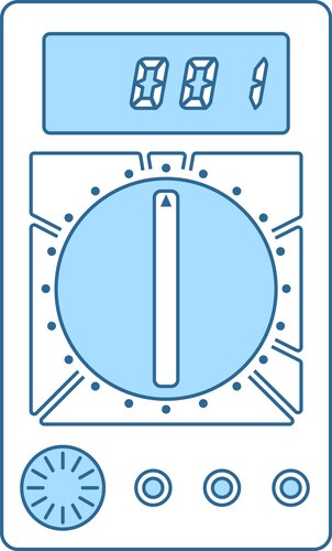 Multimeter icon Royalty Free Vector Image - VectorStock