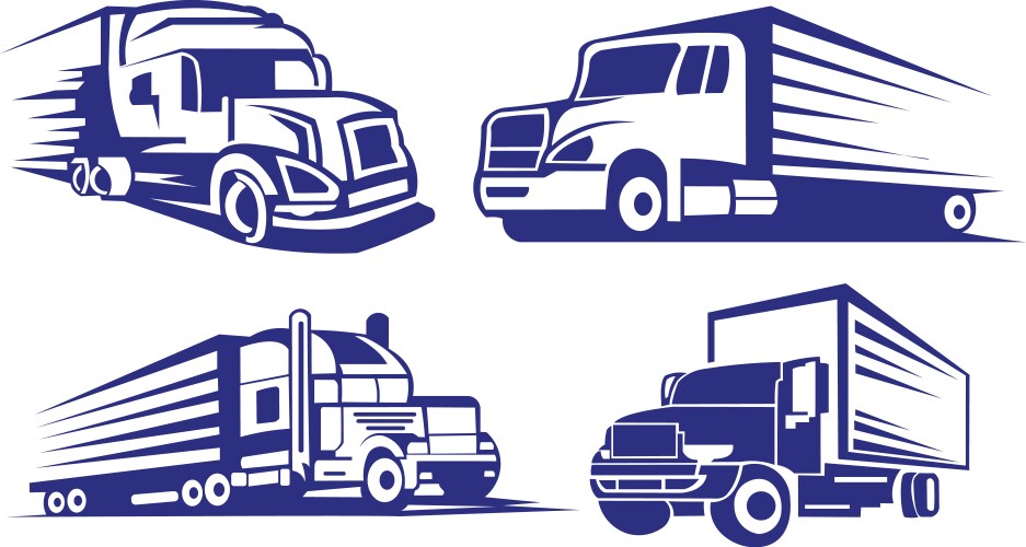 Truck Trailer Vector Images (over 33,000)