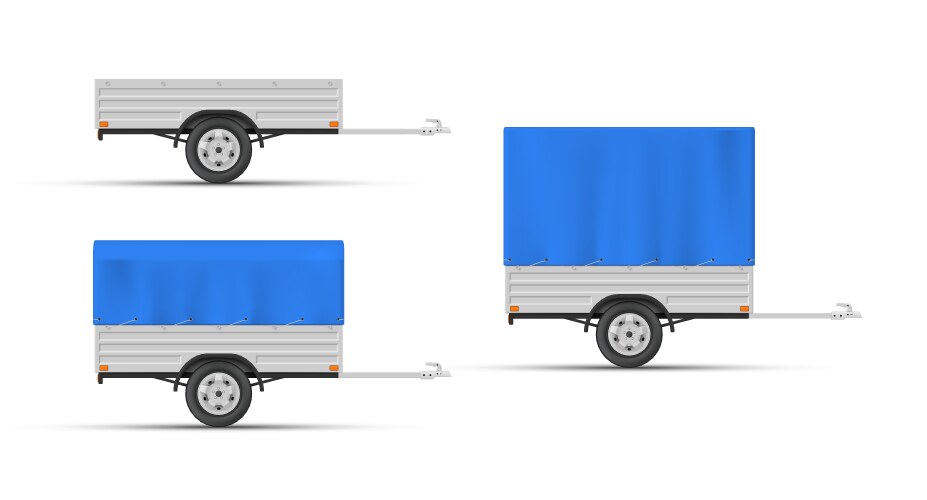 Cargo Trailer Template Vector Images (over 1,900)