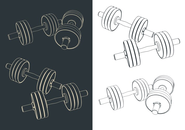 Cartoon Dumbbell Dumbell Vector Images (over 250)