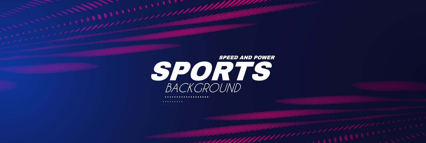 Sport background with abstract speed wave Vector Image