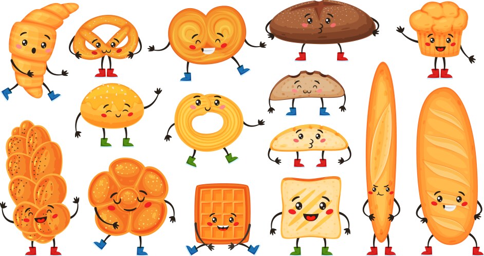 Bread Cartoon Vector Images (over 63,000)
