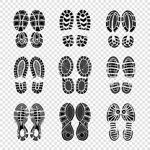 Hiking Footprints Vector Images (over 950)