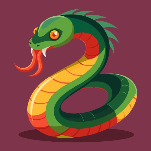 Purple Snake Animal Vector Images (over 1,200)