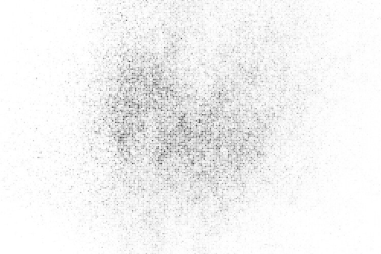 Subtle halftone dots texture overlay Royalty Free Vector