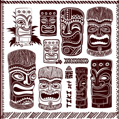 Tiki Vector Images (over 8,200)