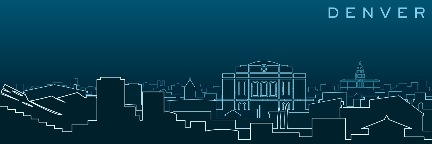 Denver Skyline Vector Images (over 240)