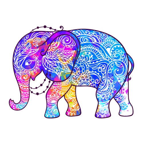 Elephant Royalty Free Vector Image - VectorStock