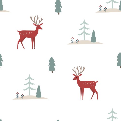 Christmas Reindeer Clipart Vector Images (over 2,600)