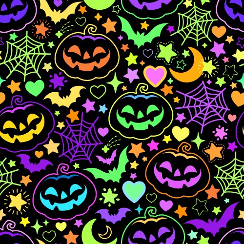 Halloween Seamless Pattern Vector Images (over 45,000)