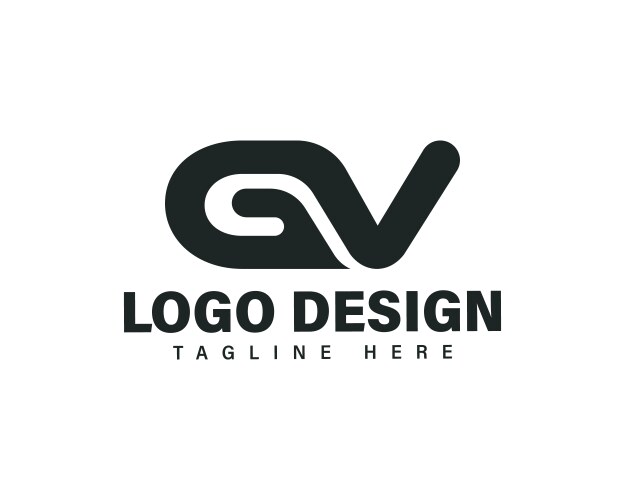 Gv logo Vector Images & Graphics for Commercial Use | VectorStock