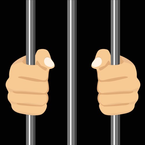 Person Behind Bars Vector Images (over 440)